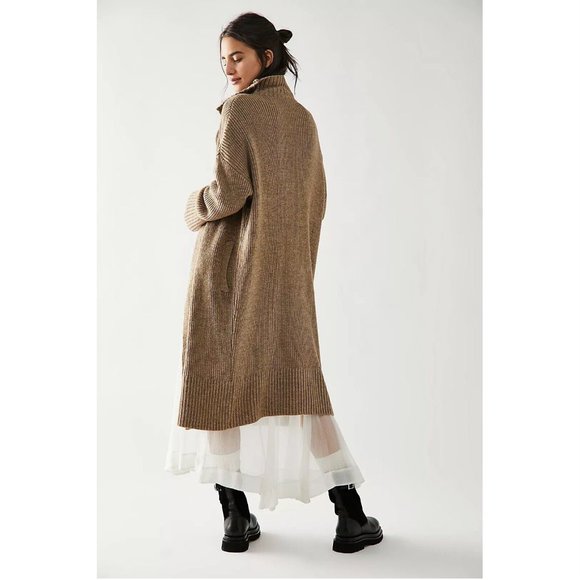 Free People | Sweaters | Free People Finley Maxi Cardi Sweater Dusters ...